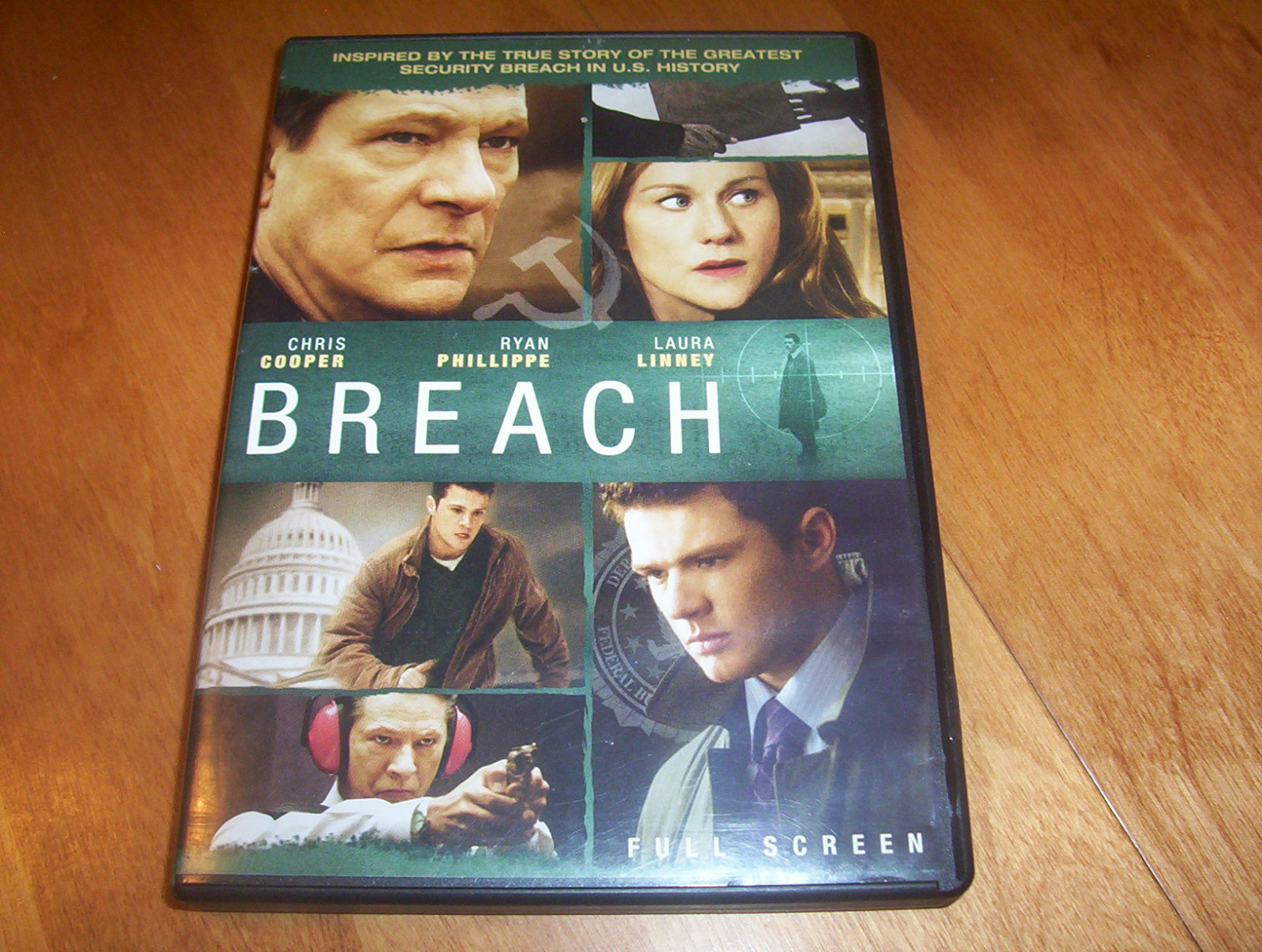 BREACH Full Screen Chris Cooper Ryan Phillippe Laura Linney FBI Cold ...