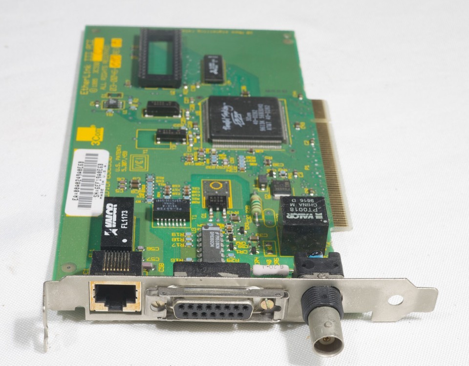 Vintage 3COM Etherlink III PCI 3C590 ethernet adapter PCI ISA311 | eBay