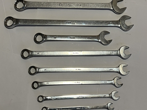 MAC Tools SAE Combination Open End Box Wrench Set 10 pc Chrome 1/4 - 7/ ...