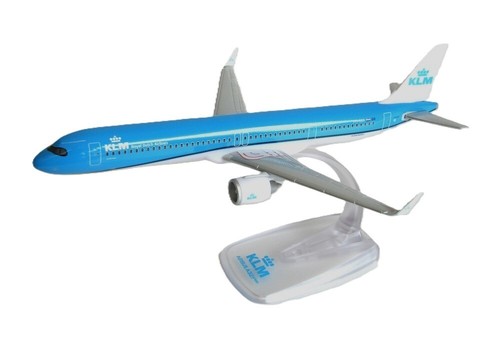 PPC KLM Royal Dutch Airlines Airbus A321neo PH-AXA Desk Model 1/200 AV ...