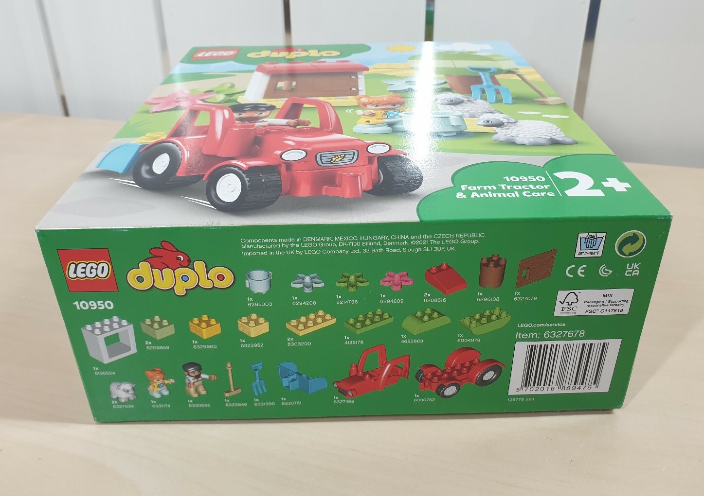 LEGO DUPLO: Farm Tractor & Animal Care (10950) for sale online | eBay