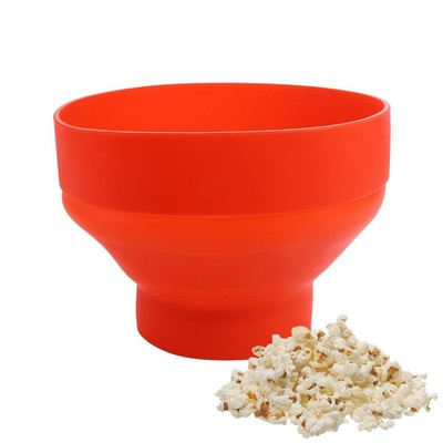 Silicone Microwave Popcorn Bucket Microwave Popcorn Bowl Microwave Oven ...