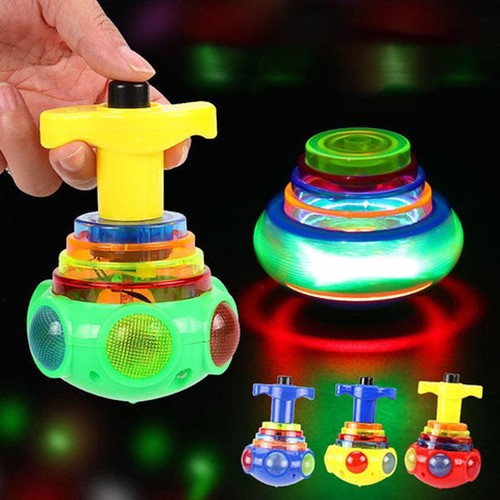 Boys Girls Toys Music Light Up Rotating Colorful Flash Fun Electric ...