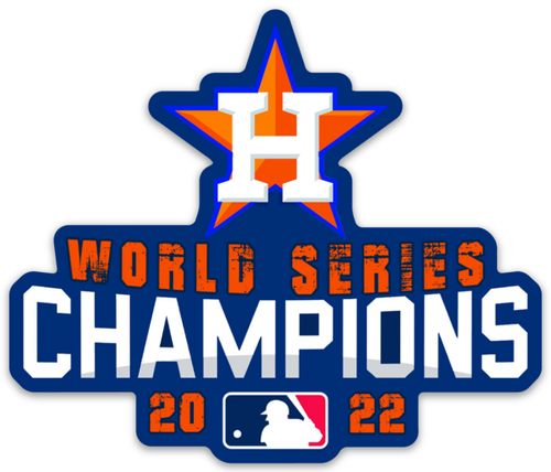 Houston Astros 2022 World Series Champions Logo type MLB Baseball Die ...