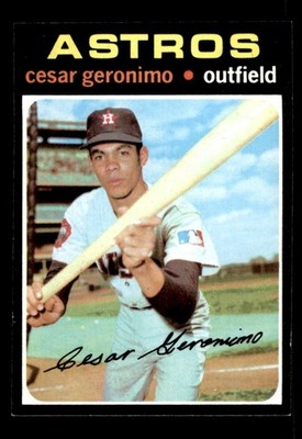 1971 Topps Baseball #447 Cesar Geronimo NM/MT *e1 | eBay