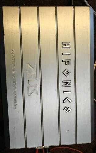 Hifonics ZEUS Old School Z6000 2 Channel Subwoofer Car Amplifier Tested ...