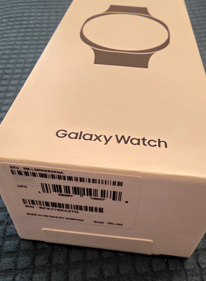 NEW SEALED Samsung Galaxy Watch 8 Classic 46mm SM-L500 BT WiFi Black ...