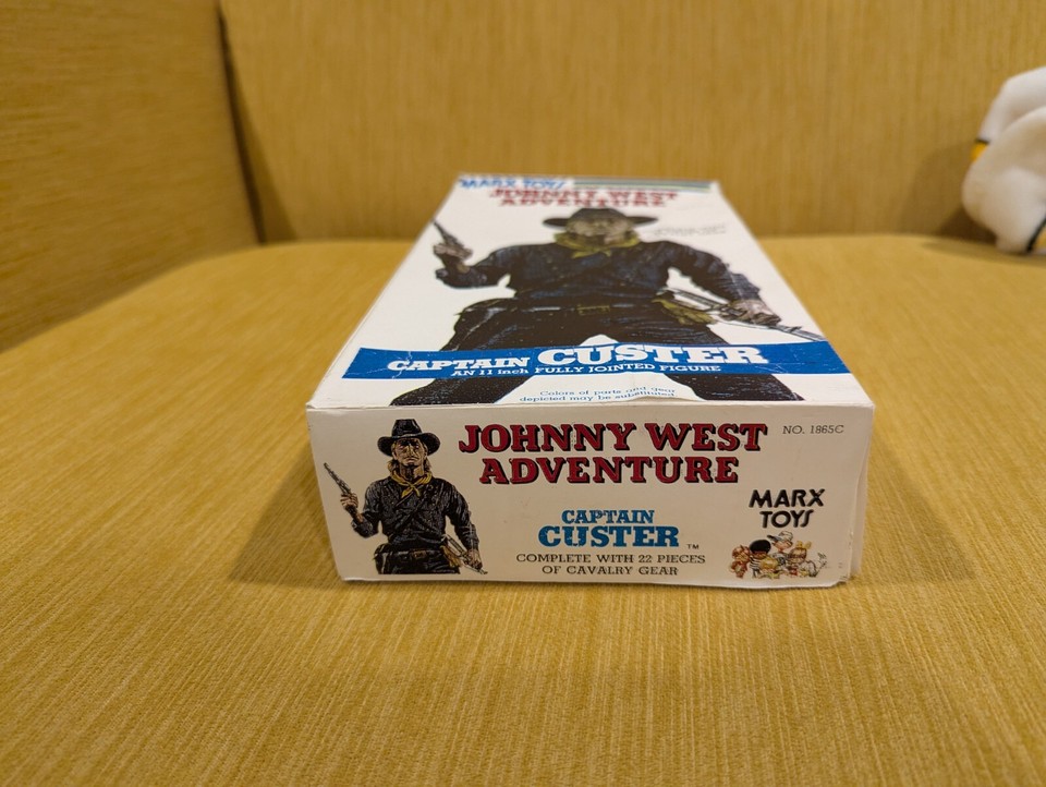 Vintage Marx Johnny West Adventure JWA General Custer w/ Accessories ...
