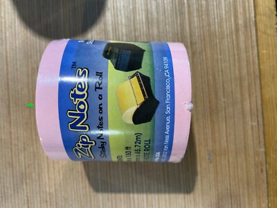 New ZIP NOTES Sticky Notes on a Roll Refill 1 - 3in. x 150 ft | eBay