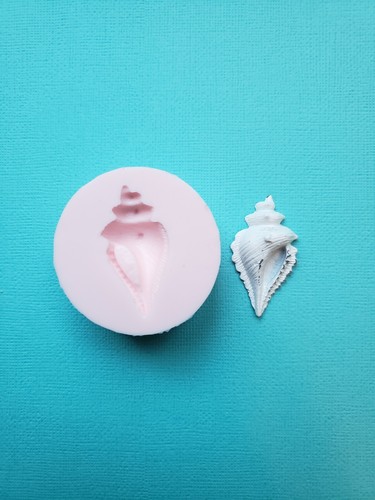 Conch Shell Silicone Mold for Resin, Candy, Fondant, Clay, Soap ...