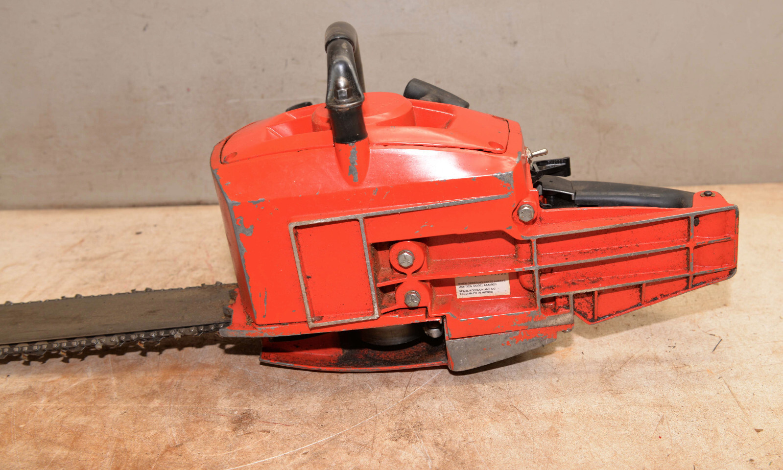 Rare Craftsman 3.7 chainsaw made by Roper vintage collectible saw 18 ...