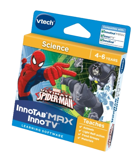 Vtech Innotab Spiderman New Game Cartridge Age 4-7 | eBay