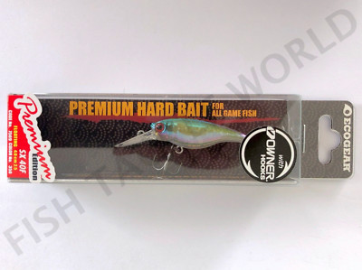 Ecogear SX40F #350 JDM Bream Shad Crank Bait - with Owner Treble Hooks | eBay