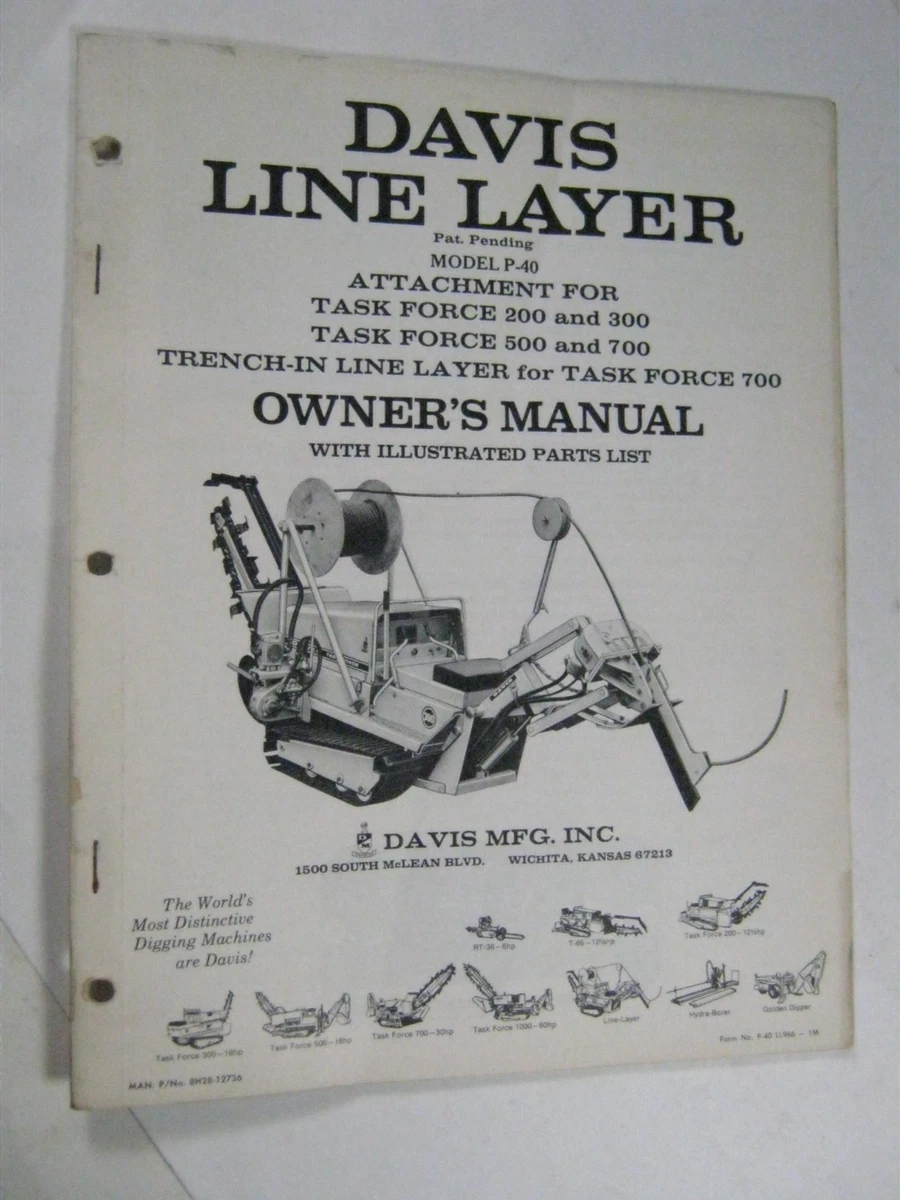 Task Force Mower Parts Lookup