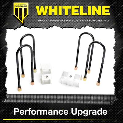 Whiteline Rear 2.5" Lowering Block - Kit for Ford Falcon XR XT XW XY XA ...