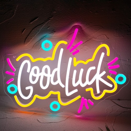 GOOD LUCK LED neon sign light for Wedding,Dimmable Switch USB with Neon ...