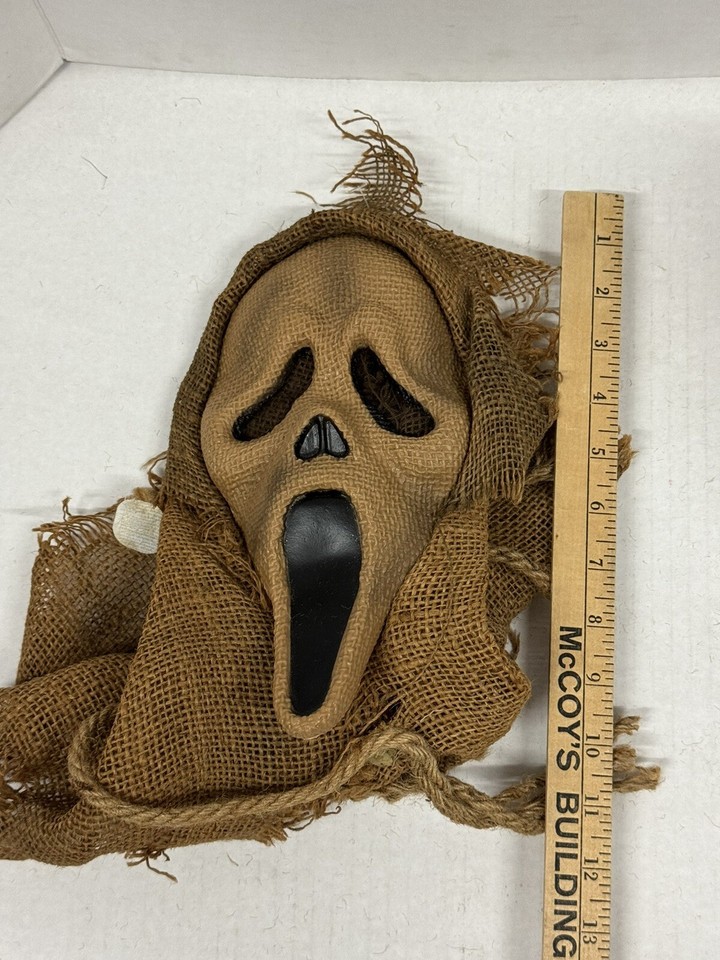 Halloween Scarecrow Scream Ghostface Burlap Youth Mask Easter Unlimited ...