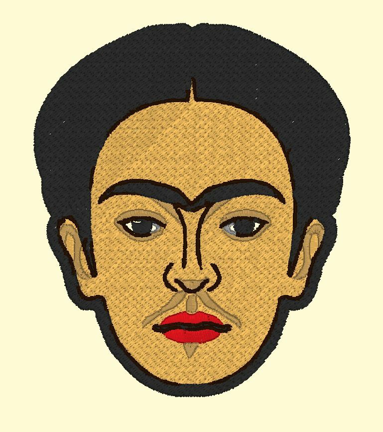 Frida Kahlo Machine Embroidery Designs - CD/USB/Floppy -12 Formats | eBay