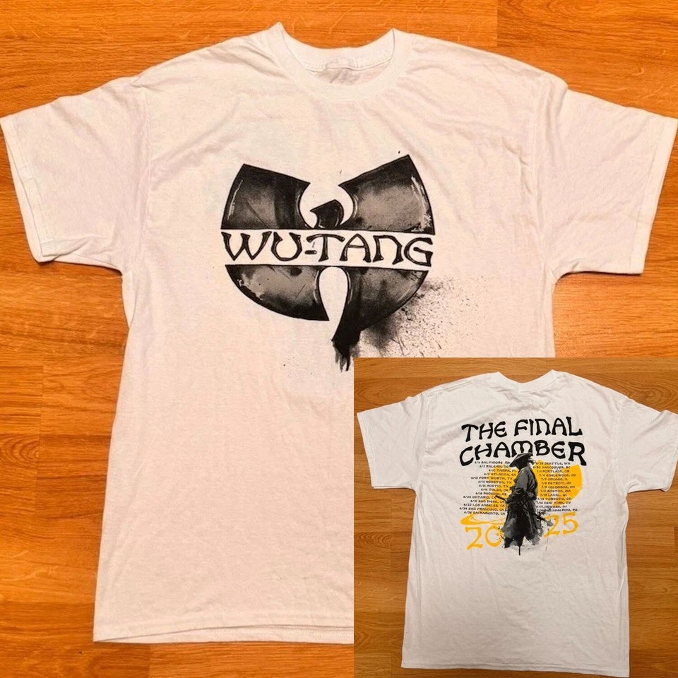 HOT SALE- Clan The Final Chamber Wu Tang Forever Tour 2025 Reprint T ...