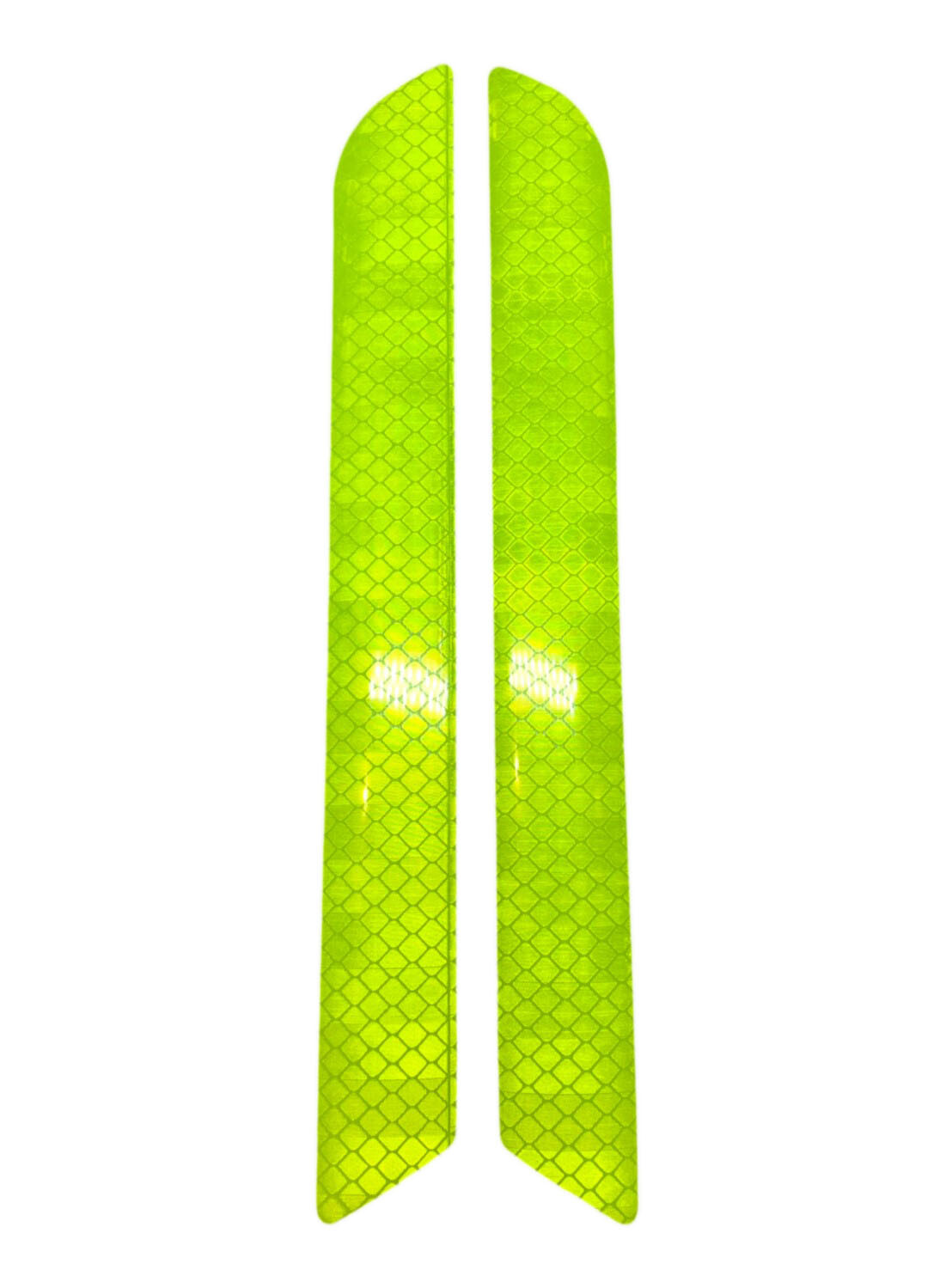 210x25mm Pointed Head Strip Reflective Graphics Fluorescent Decal ...