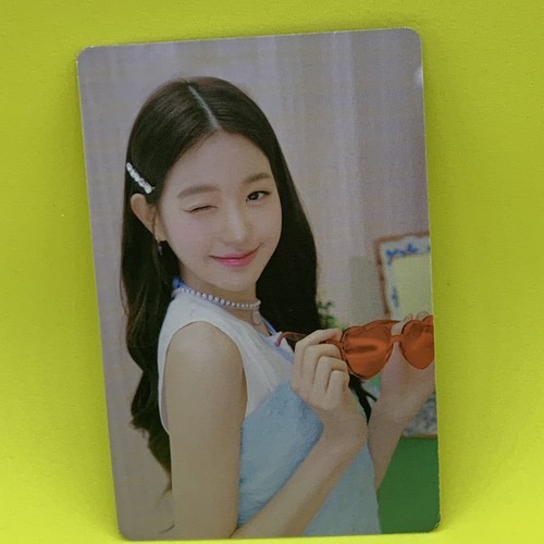 WONYOUNG IVE Vacation KPOP Girl Photo Goddess Idol Celeb Card Wink | eBay
