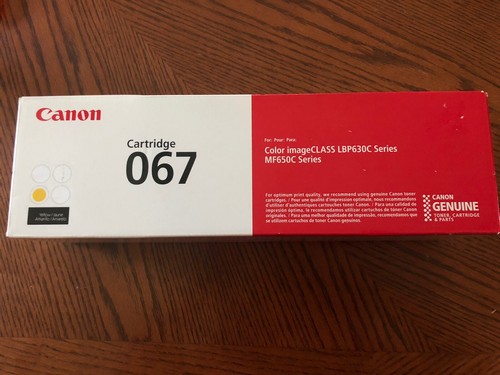 Canon 067 Toner Cartridge Yellow LPB630C And MF650C Series | eBay