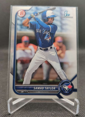 2022 Bowman Prospects #BP-92 Samad Taylor Toronto Blue Jays baseball ...