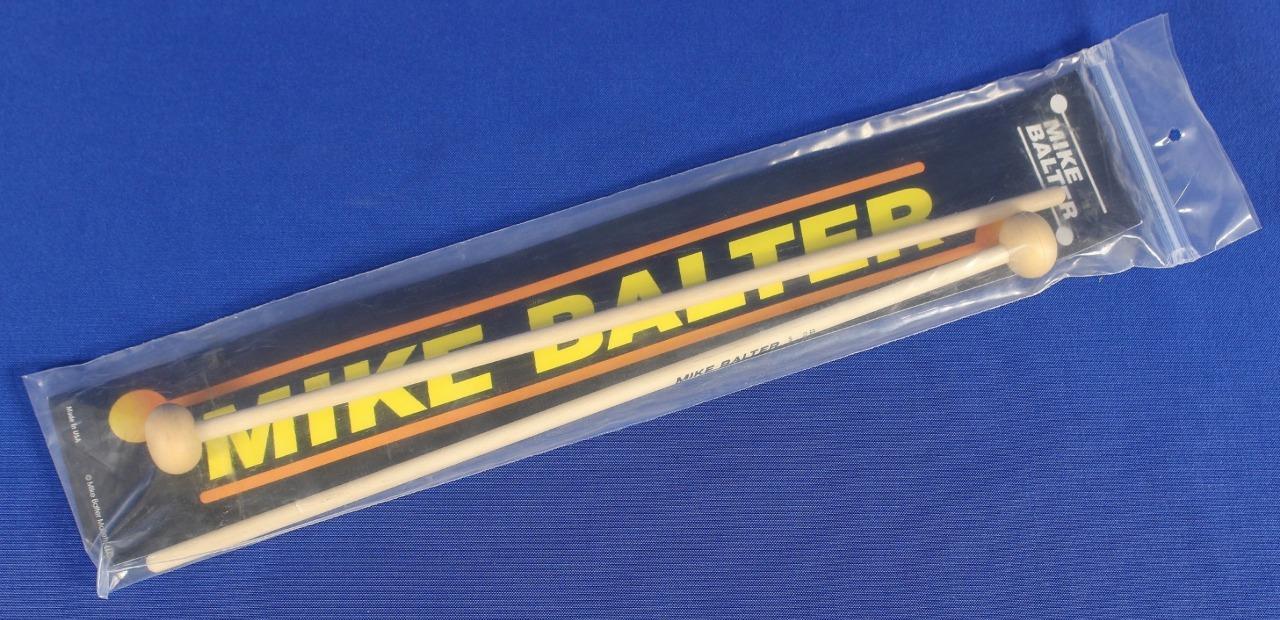 Mike Balter Unwound Series Keyboard Mallets 2 Soft 1 In. Rubber Birch ...