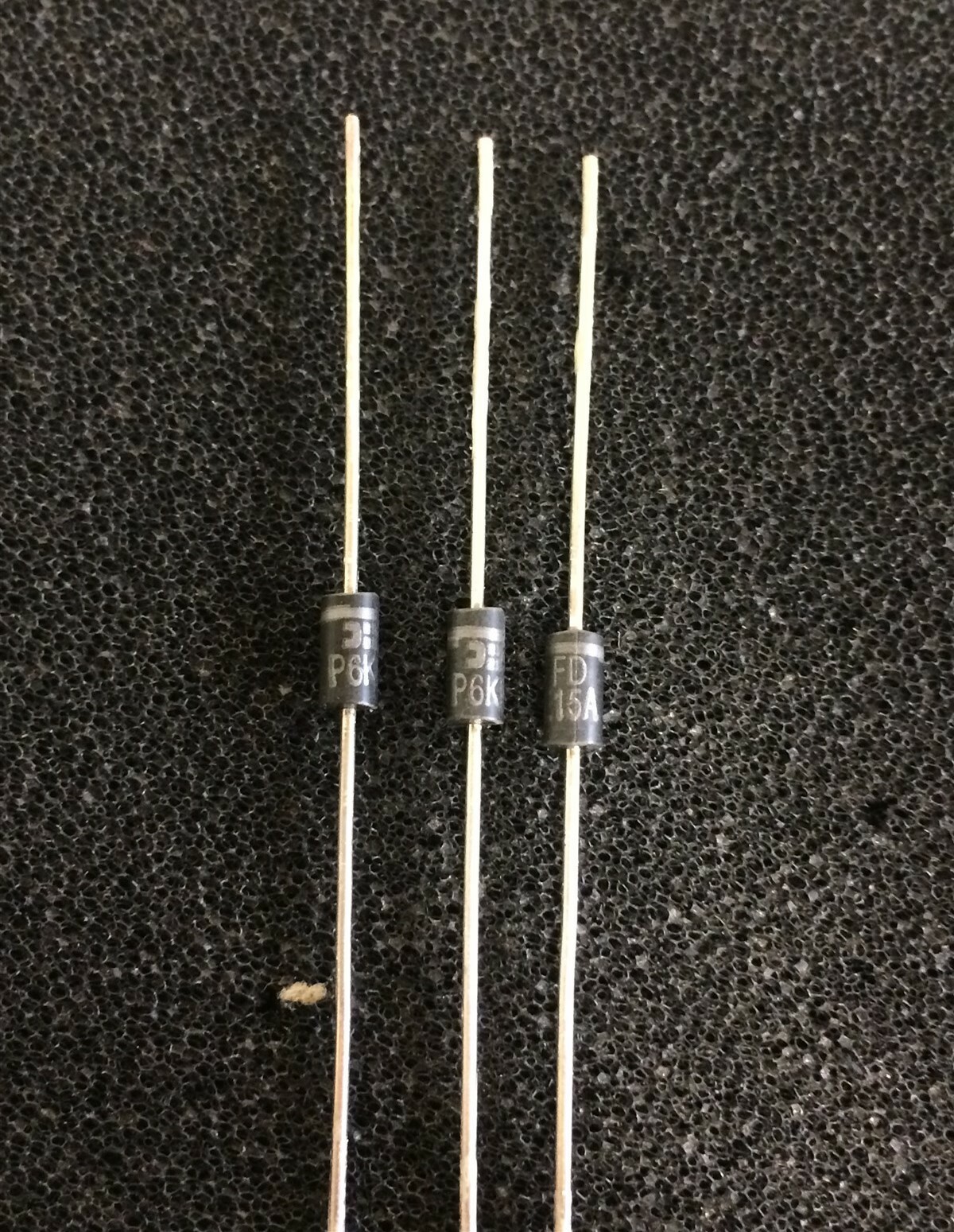 P6KE15A ST MICRO P6KE15 TVS DIODE 13V 27.2V DO15 2-PIN 40 PIECES | eBay