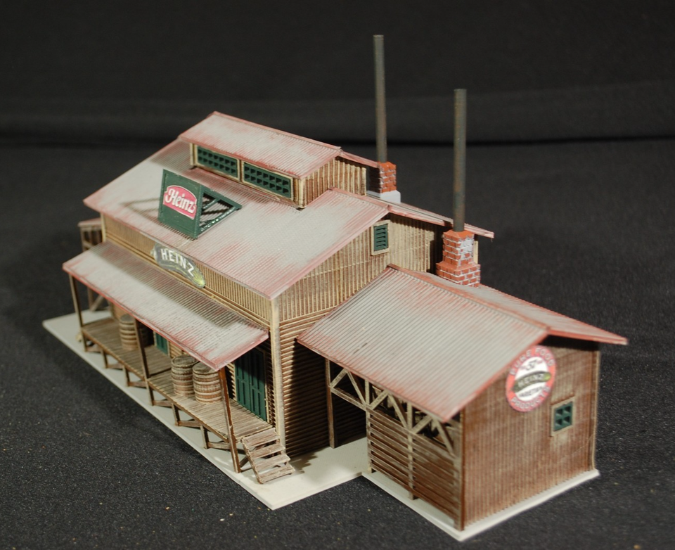 Heinz Pickle Factory Built and Painted Structure HO Scale 1:87 | eBay