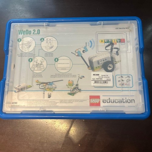 LEGO Education WeDo 2.0 Core Set Robot Brock Programing Toy 45300 Used ...