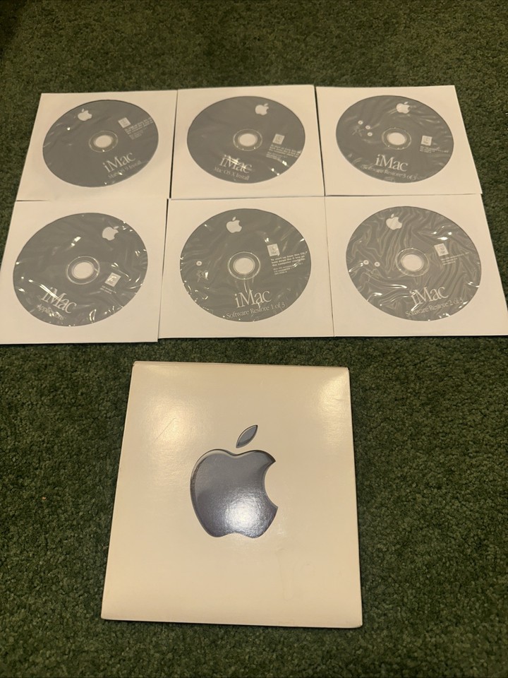 Vintage Apple iMac G3 Summer 2001 Install Media Pack | eBay