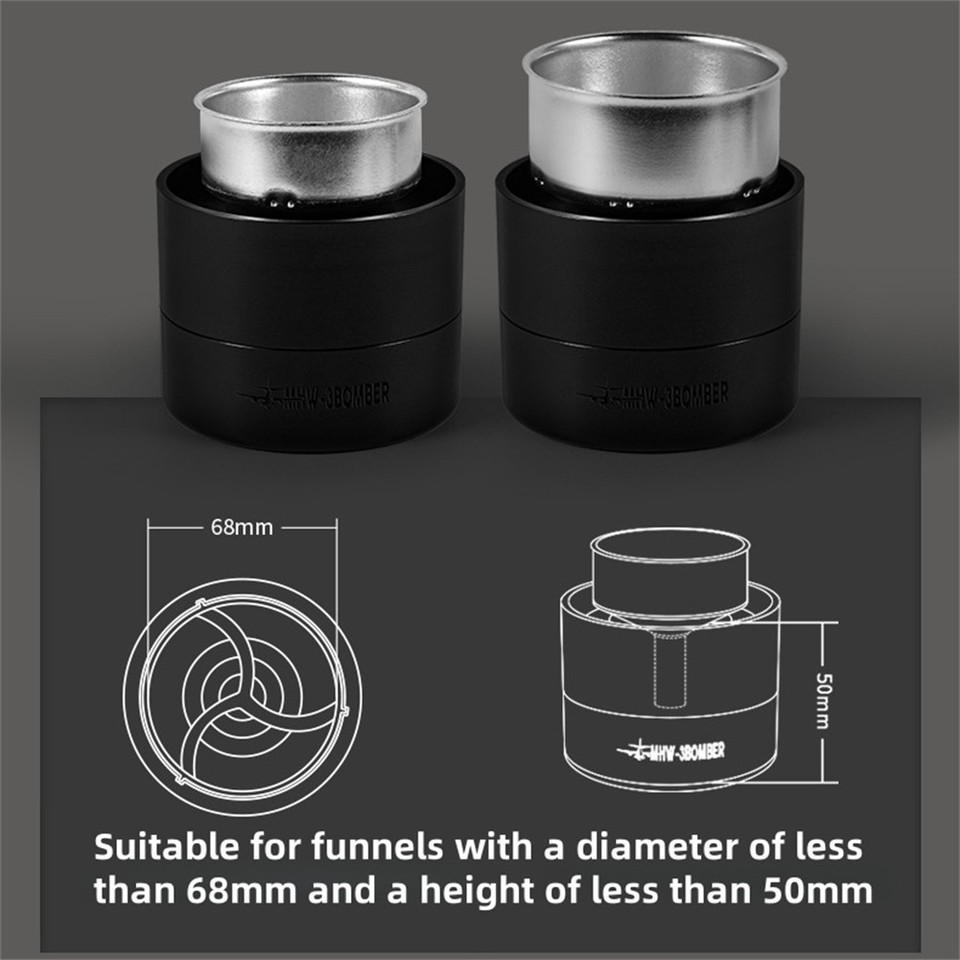 Adjustable Coffee Distributor Leveler for Moka Pot Brewing Funnel Up to ...