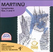 Martinu: Symphonies Nos. 3 & 4 (CD, Aug-1995, Supraphon) for sale ...