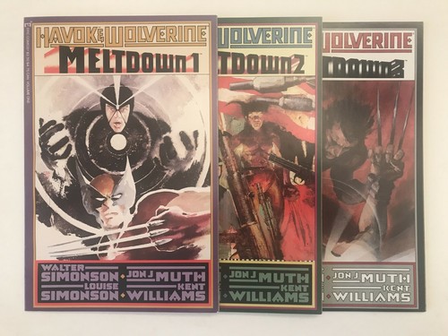 Havok & Wolverine: Meltdown #1 2 3 Marvel Walt & Louise Simonson Muth 9 ...