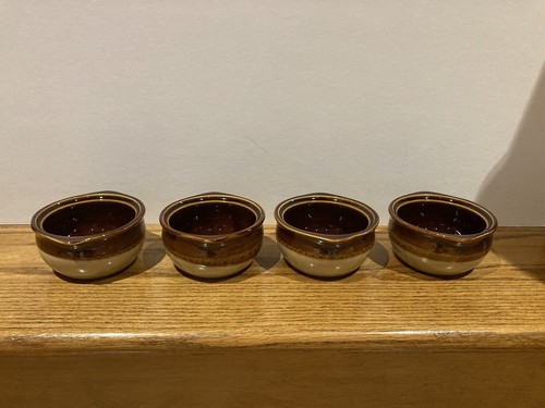 Crestware Porcelain Ceramic Onion Soup Crock Bowls, Small 10 Ounce, Set ...