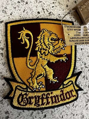 HARRY POTTER GRYFFINDOR IRON ON PATCH - 1ST SAMPLE PROTOTYPE | eBay