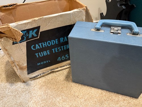 B&K model 465 CRT Cathode Ray Tube Tester | eBay