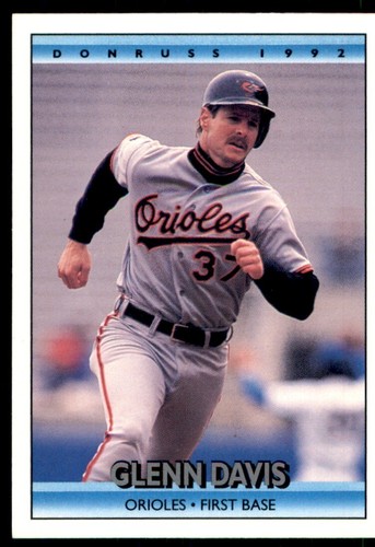 1992 Donruss #597 Glenn Davis | eBay