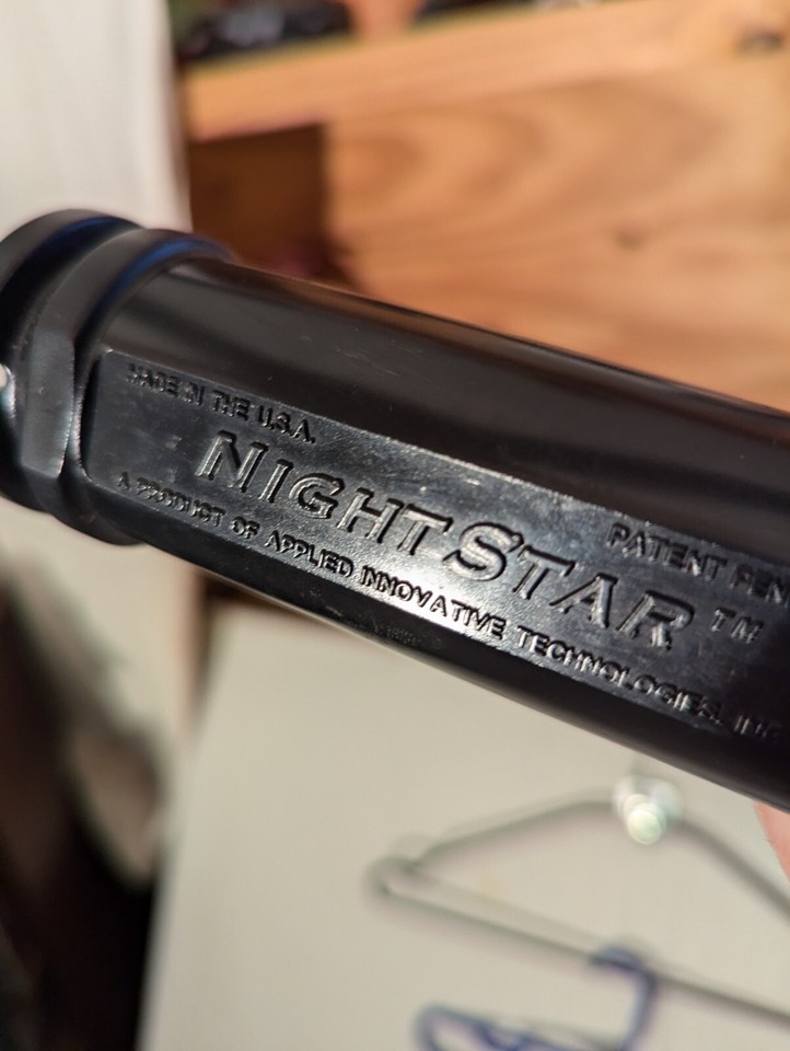 NightStar JP Shake Flashlight, Capacitor Faraday Light, Black LED | eBay