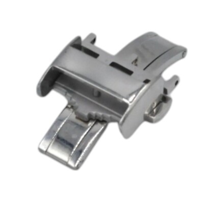 18mm Silver Color Stainless Steel Deployant Watch Clasp For Longines ...