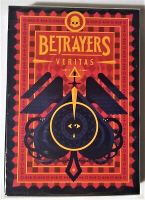 Betrayers Veritas Playing Cards Limited Edition Deck by Giovanni Meroni ...