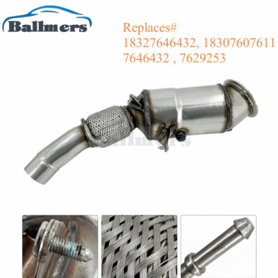 For 2013-2017 BMW X1 E84 X3 F25 X4 F26 2.0L Catalytic Converter ...