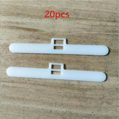 20pcs Vertical Blind Clips Hangers To Fit For 89mm Slats Double Slot ...