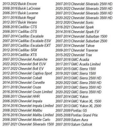 13505369 OEM Battery Current Sensor Buick Cadillac Chevrolet GMC ...