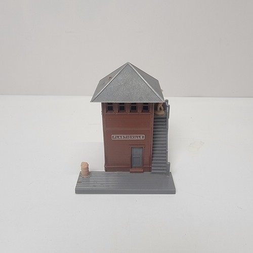 Bachmann Plasticville HO Railroad Switch Tower Built Tenaqua Station | eBay