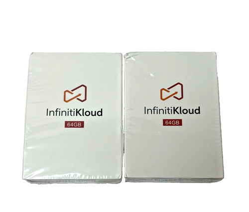 InfinitiKloud 64GB One Click Backup and Storage Device USB 3.0 Lot of 2 ...
