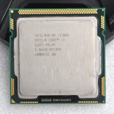 Intel Core i7-880 Quad Core 3.06GHz 8MB Socket LGA1156 95W SLBPS B1 ...