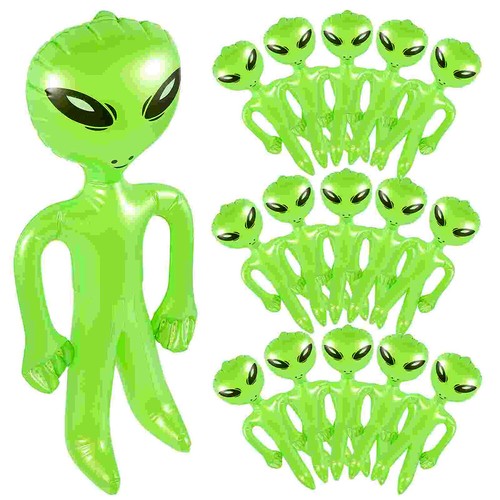 Huge 72" inch Green Alien Inflatable - 5.9 Foot Blow Up Prop Birthday ...