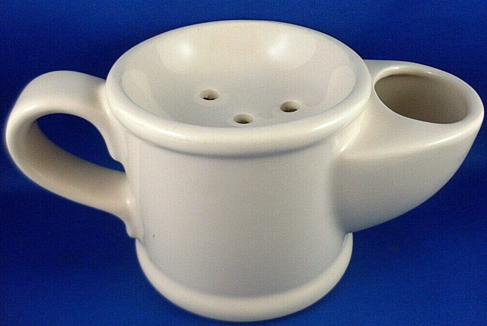 Vintage WADE England POTTERY SHAVING MUG + Vintage CULMAK London SHAVE ...